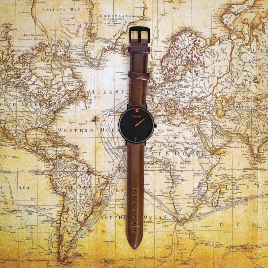 BEST FRIEND 36 Mahogany | Womens Light Brown Leather Watch | Elements ...